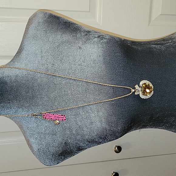 Jewelry | Rhinestone Statement Apple Necklace | Poshmark